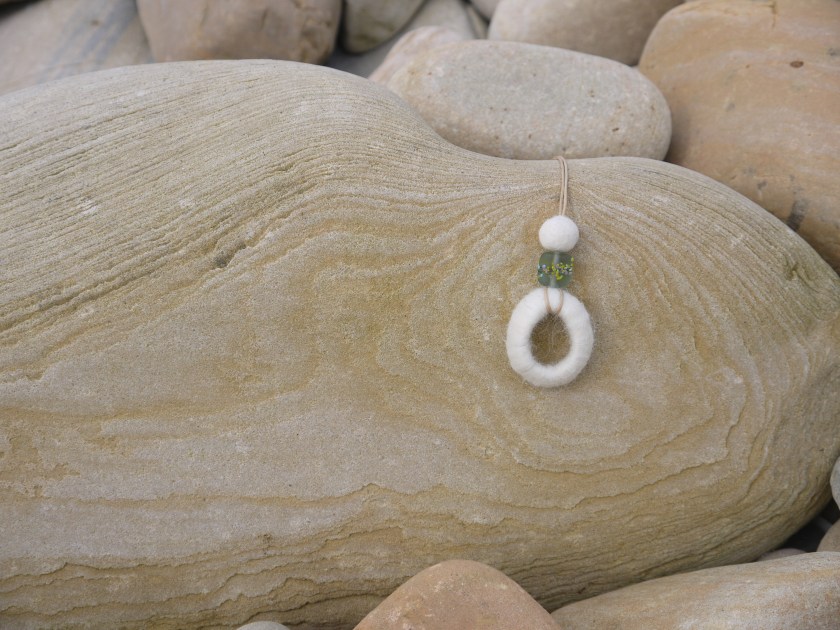 Limpet pendants – far north felt