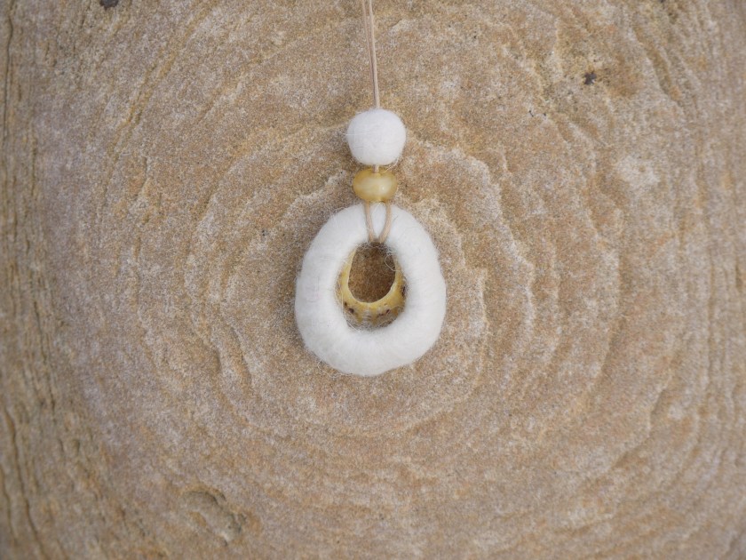 Limpet pendants – far north felt